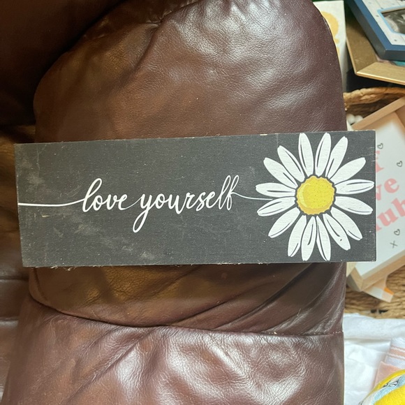 Wall Decor | Love Yourself Sign | Poshmark